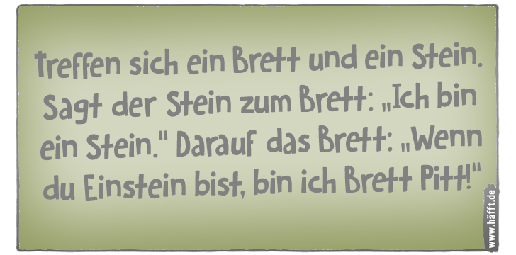 7 tiefergelegte Flachwitze · Häfft.de